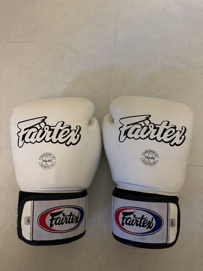 Fairtex ボクシンググローブ ホワイト