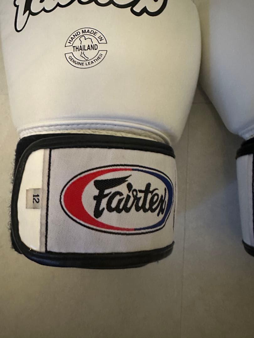 Fairtex ボクシンググローブ ホワイト