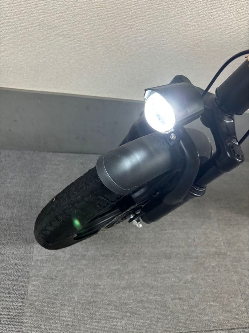 送料込み/新品/ハイスペック/折りたたみ/電動アシスト自転車/黒/ 引取割あり