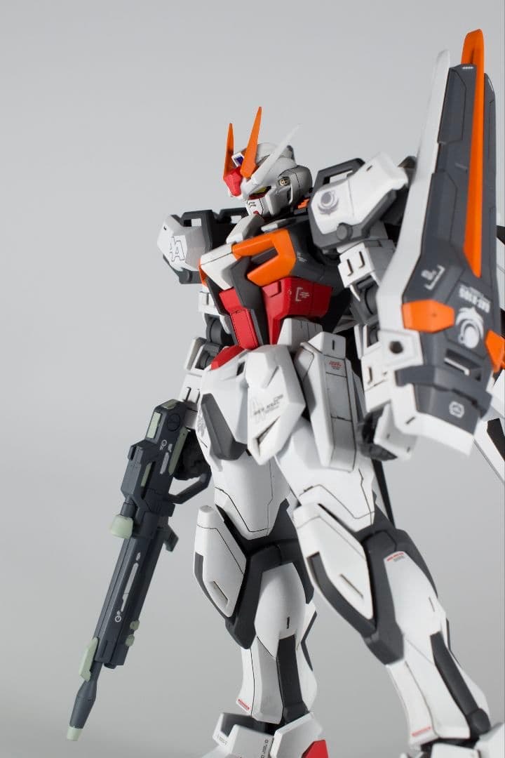 HG エールストライクガンダム　エクスインパルスカラー　全塗装　塗装済み　完成品