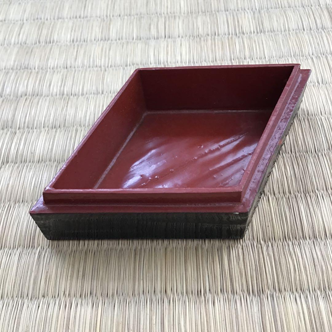 骨董品　茶道具　香合　トキン香合　中村楽山作　共箱紐片方欠損　S82KG