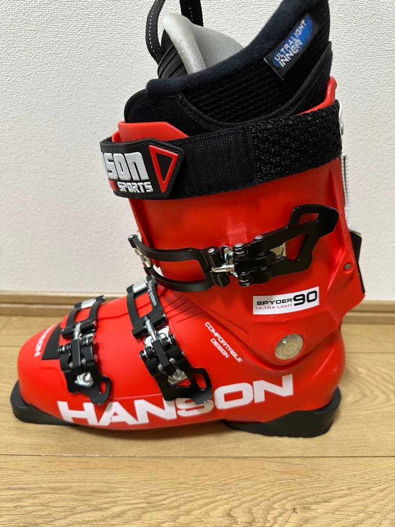 週末限定価格　HANSON ハンソン　スキーブーツ　スパイダー90 26cm