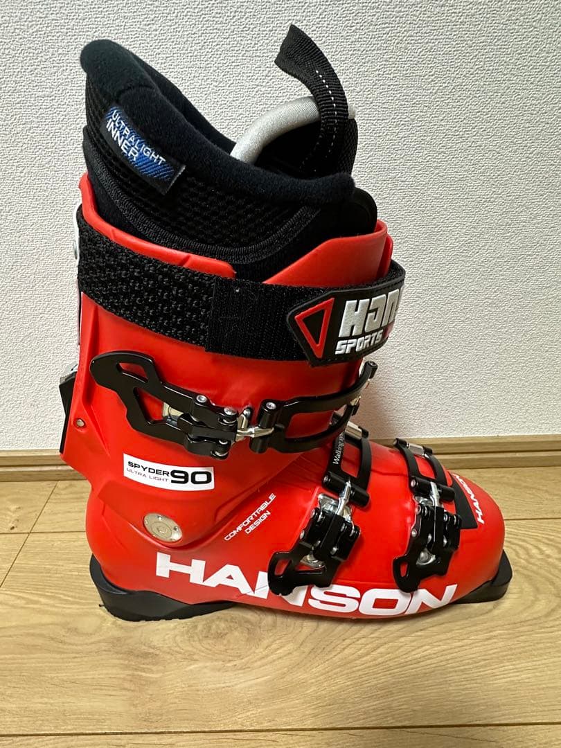 週末限定価格　HANSON ハンソン　スキーブーツ　スパイダー90 26cm