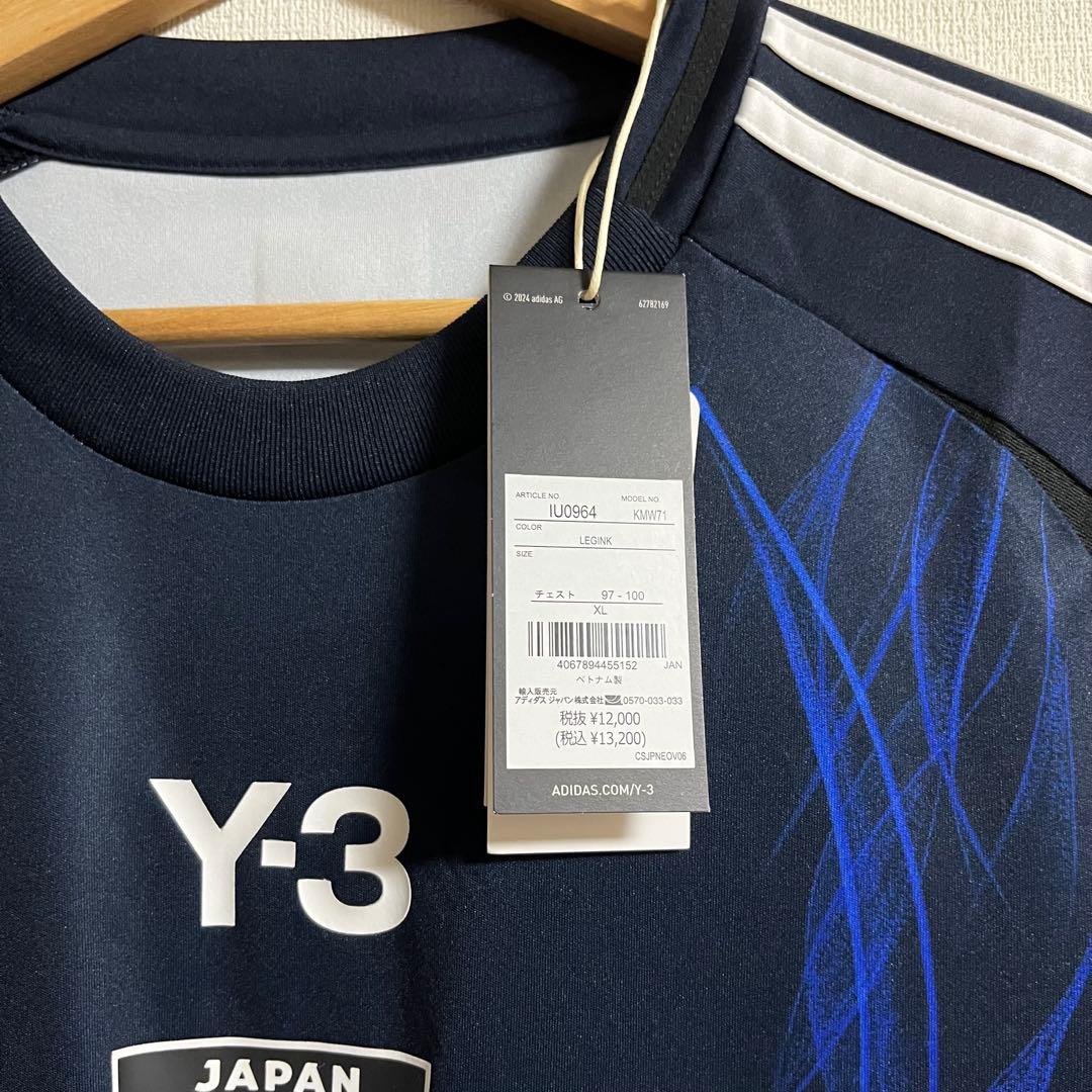 Y-3 サッカー日本代表 2024 ホーム レプリカ ユニフォーム XL