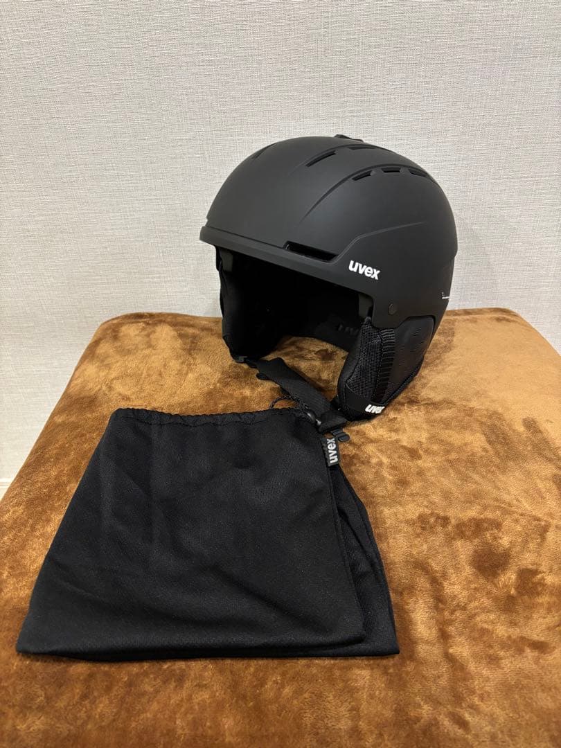 UVEX STANCE 黒 ヘルメット(スノボ・スキー用) S-M(54-58)
