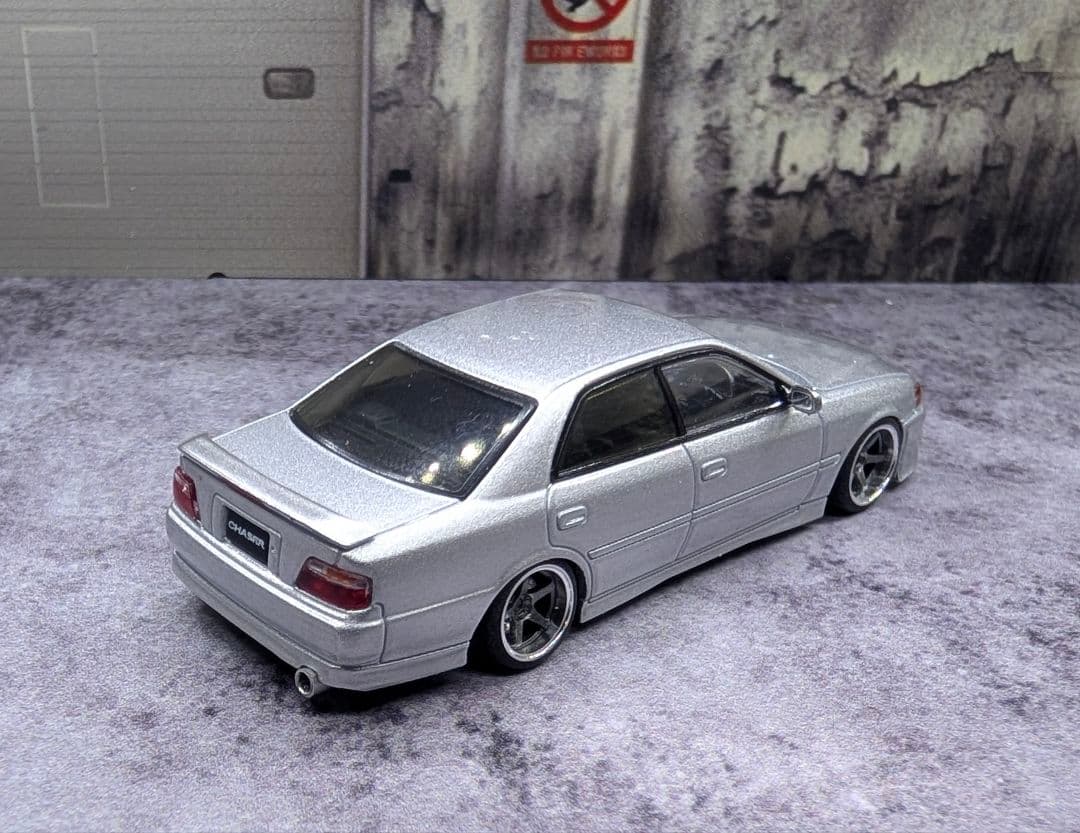 ホビージャパン TOYOTA CHASER ツアラーV カスタム シルバー