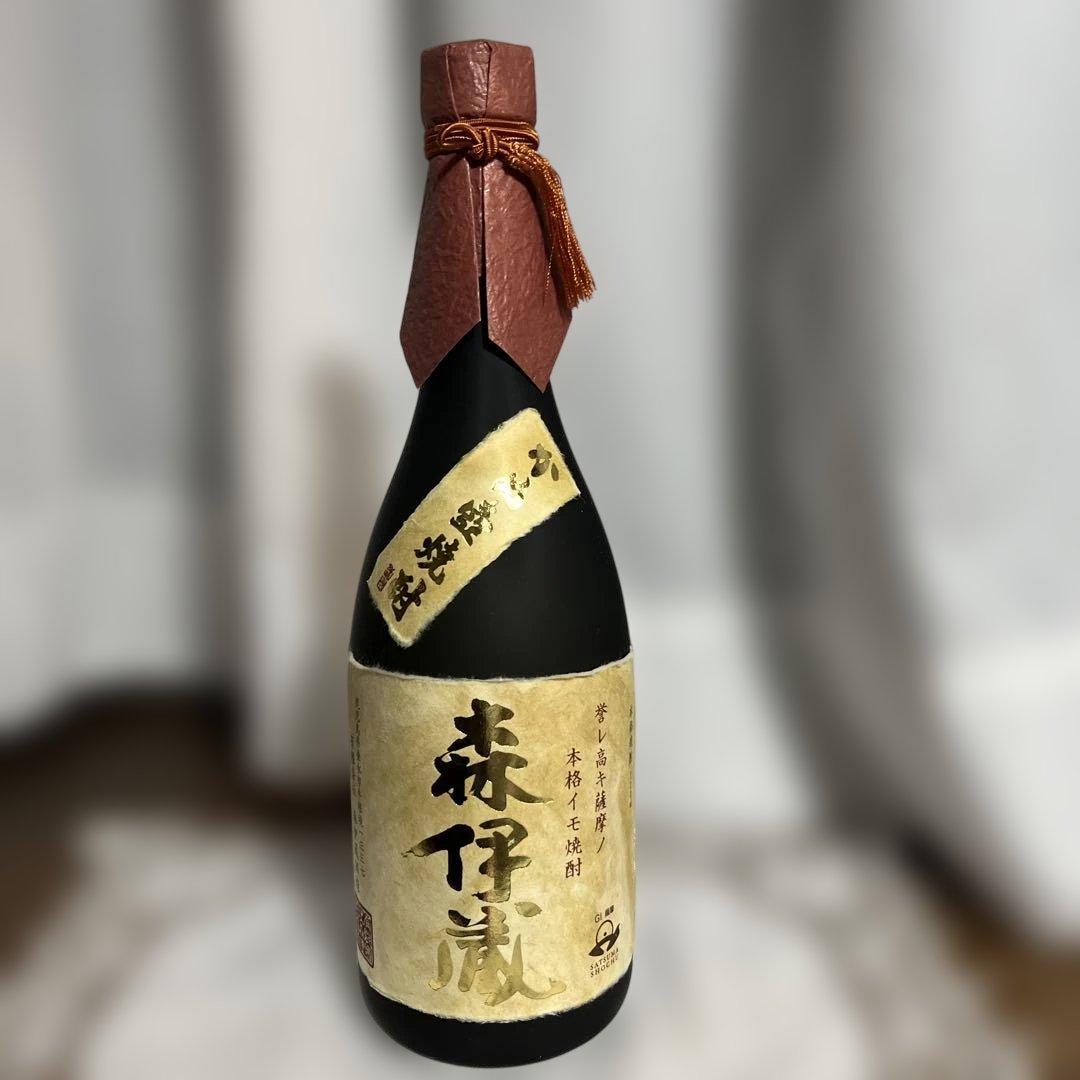 新品未使用　森伊蔵　金ラベル　 芋焼酎 25% 720mlかめ壺焼酎 箱付き