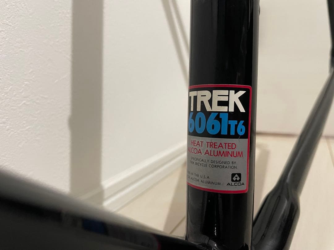 TREK 1100 アルミ ロード フレーム 1990年製 トレック