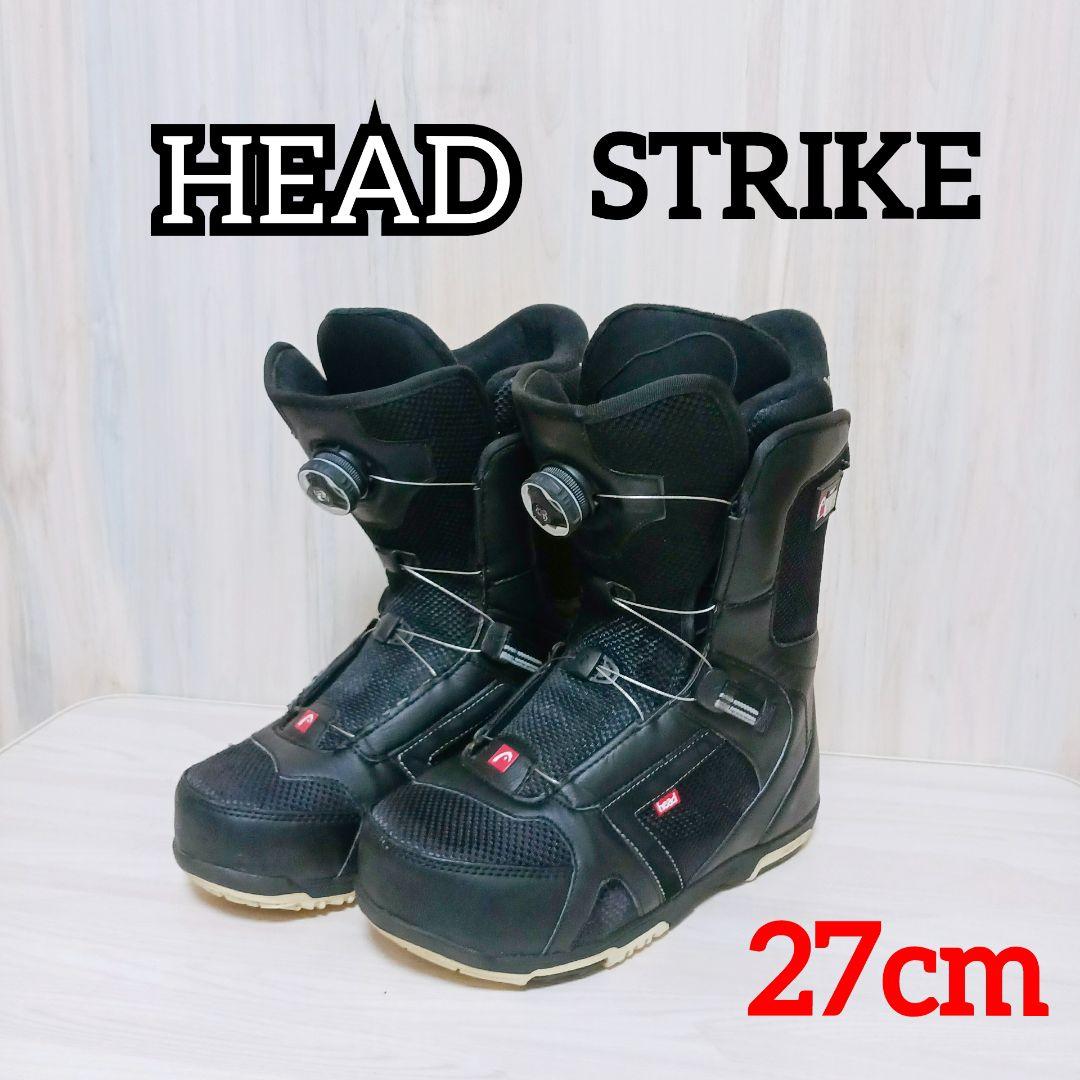 HEAD STRIKE スノーボードブーツ 27cm ブラック メンズ　BOA