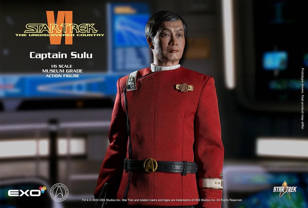 EXO-6 1/6 スタートレック 未知の世界 キャプテン スールー Sulu