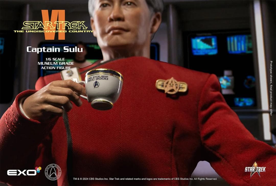 EXO-6 1/6 スタートレック 未知の世界 キャプテン スールー Sulu