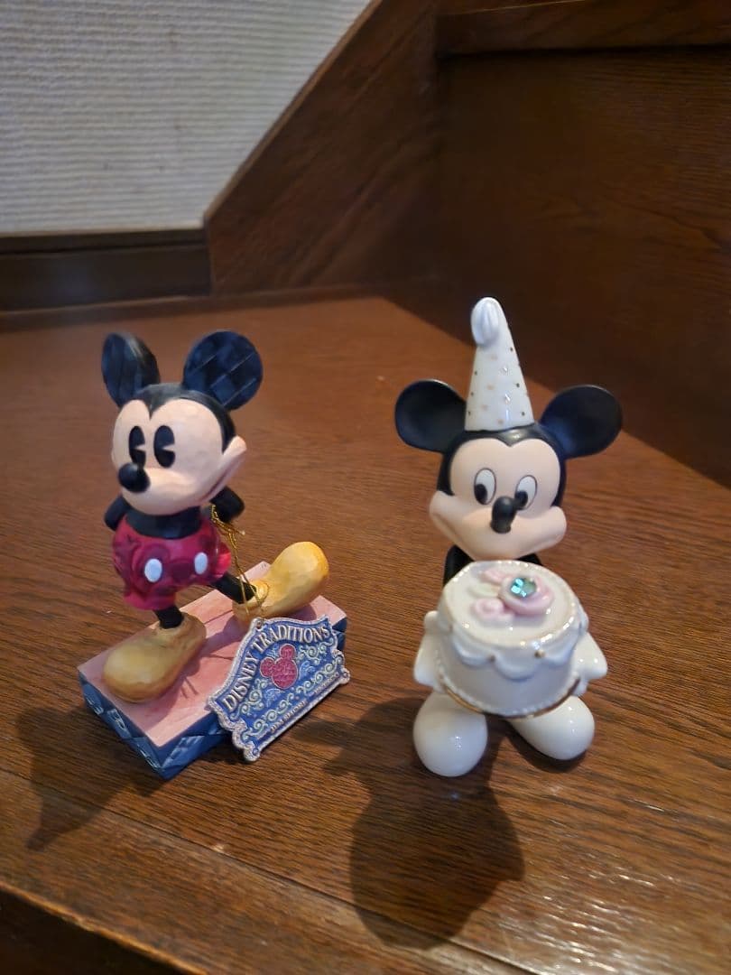 Disney Traditions ミッキーマウス フィギュア2体セット
