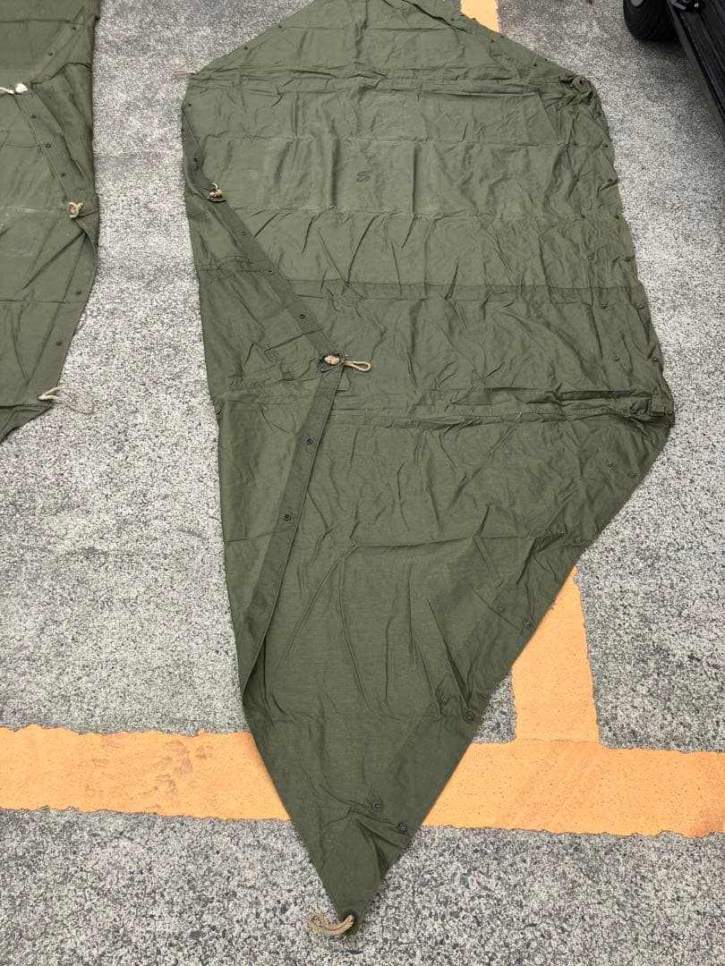 米軍実物 60's パップテント　フルセット　美品