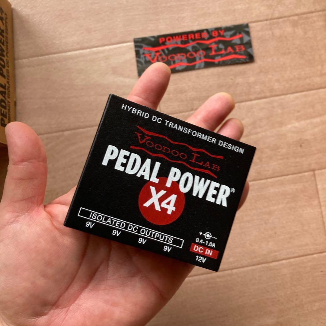 VoodooLab PEDAL POWER X4 エフェクター　パワーサプライ