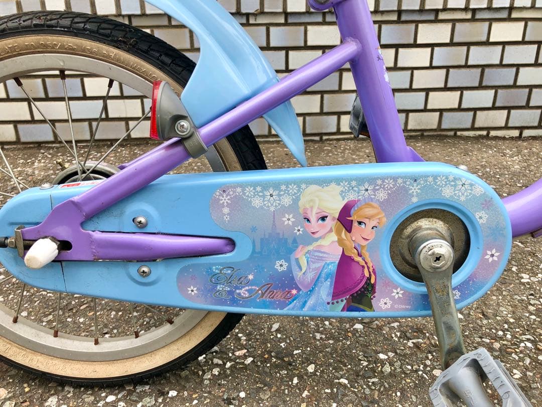 子供用自転車　16インチ　アナと雪の女王