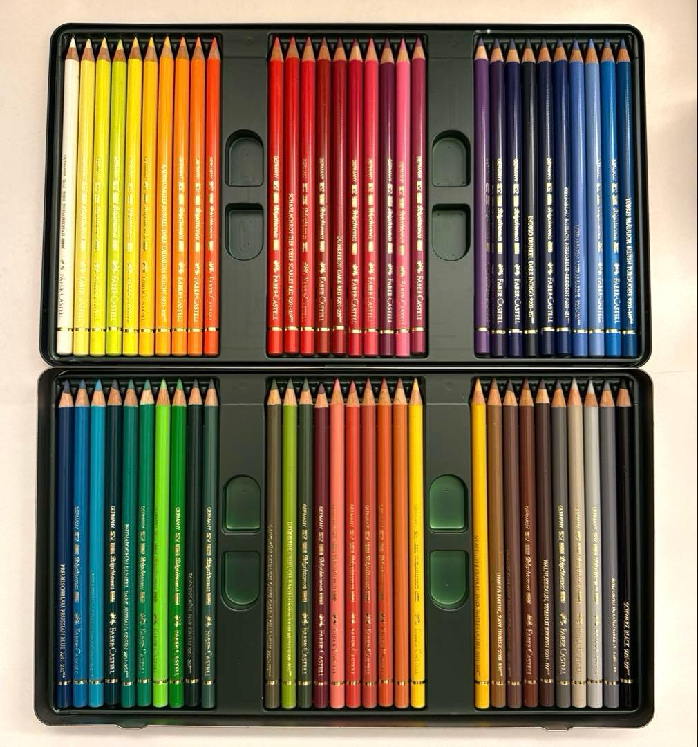 Faber-Castell 60色 ポリクロモス 色鉛筆 ファーバーカステル