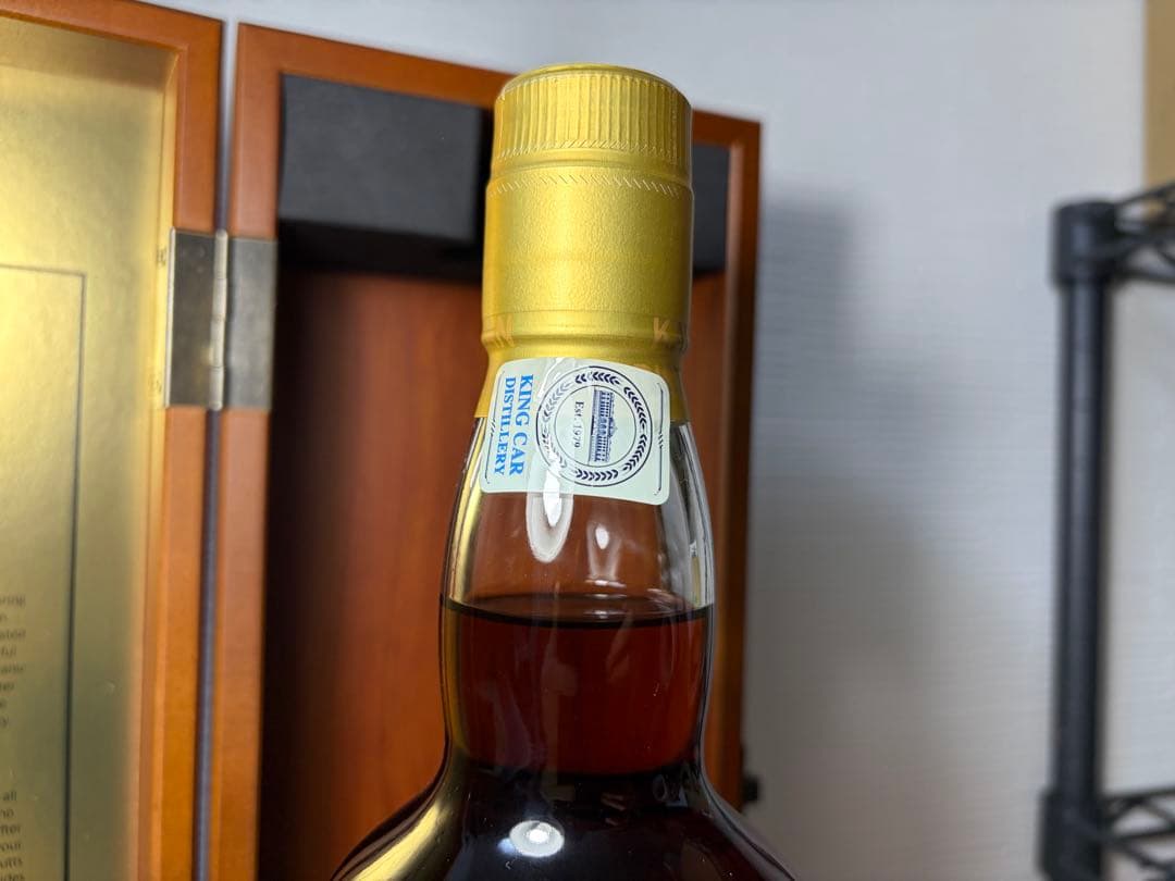 【新品未開栓】KAVALAN FINO ウイスキー 700ml 木箱入り⑦