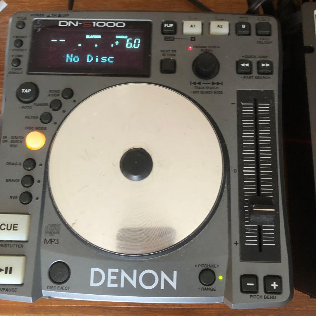 DENON DNーS1000 DN-X100 シングルCDプレーヤーDJミキサー