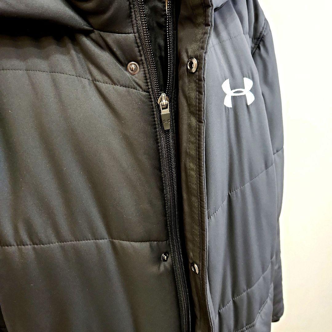 Under Armour アンダーアーマーフード付きベンチコート ブラック XL