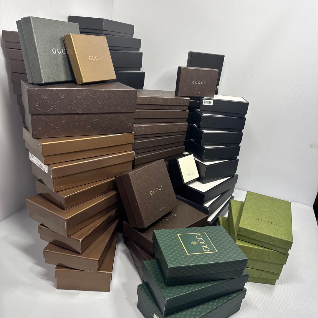 U-ma GUCCI グッチ 空箱 超超大量 70個 まとめ売り