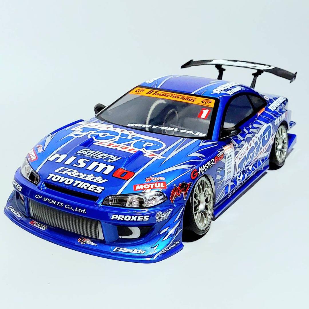 【新品・塗装済】S15 シルビア 1/10ボディ YD-2 RDX 等対応