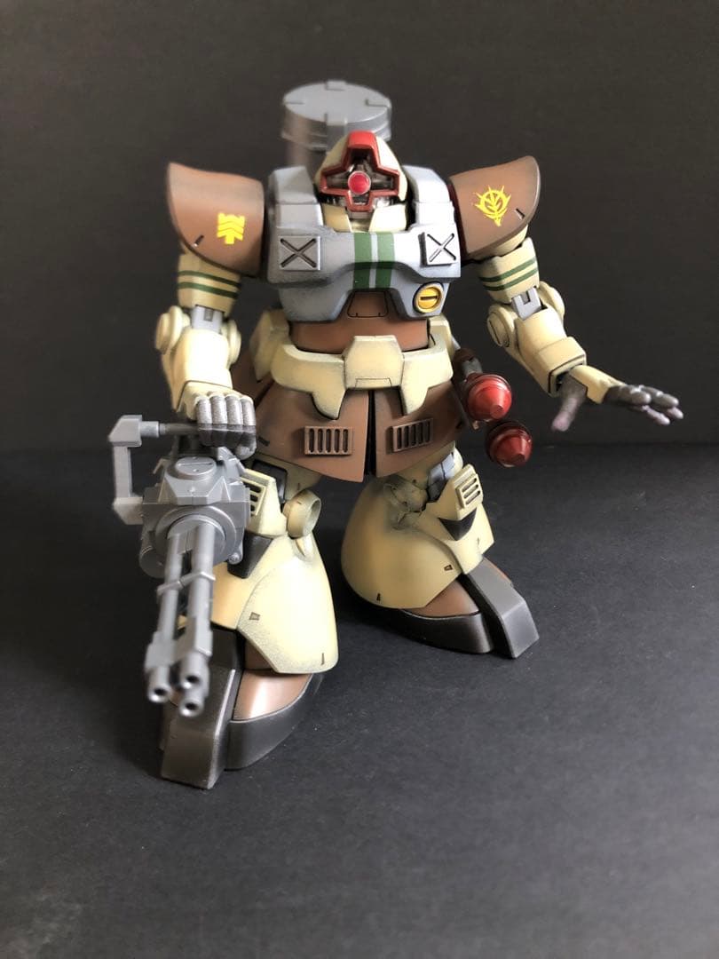 HG ドム／リックドム　ガンプラ　全塗装　改修品　バンダイ　プラモデル　陸戦仕様