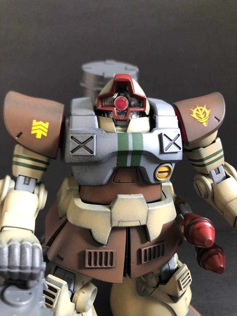 HG ドム／リックドム　ガンプラ　全塗装　改修品　バンダイ　プラモデル　陸戦仕様