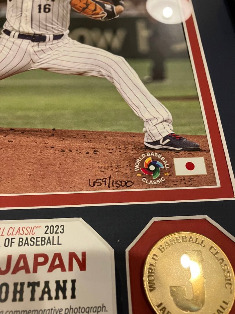 大谷翔平　2023年　WBC ダブルフォトミント シリアルナンバー　カード
