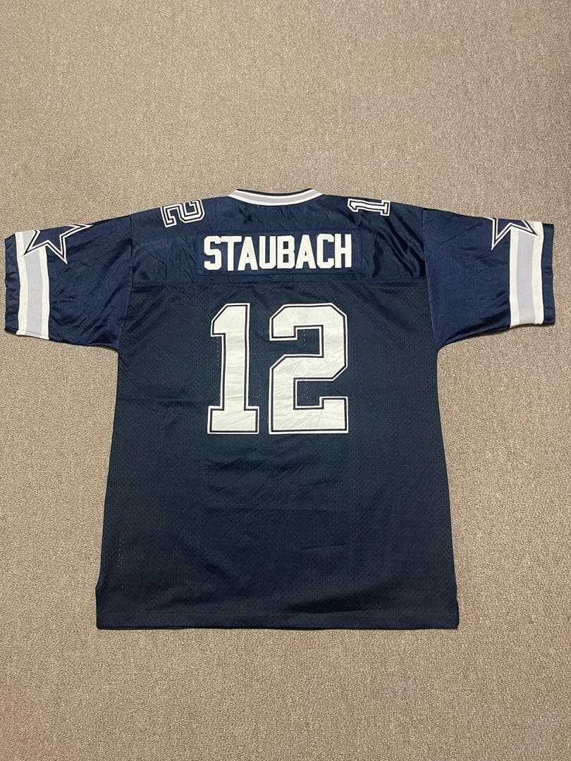 シャツ Dallas Cowboys 12 Staubach Jeff Hamilton