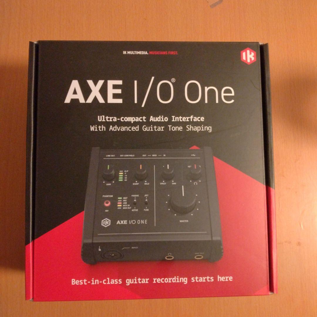 IK Multimedia AXE I/O One　製品登録解除済み