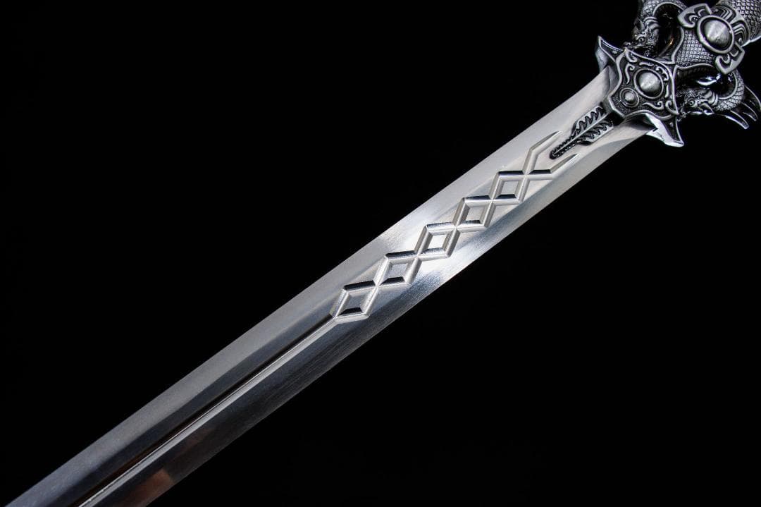 中華武術 刃長70 cm 漢剣・模造刀・模擬刀 練習 武具 【品名】：春秋