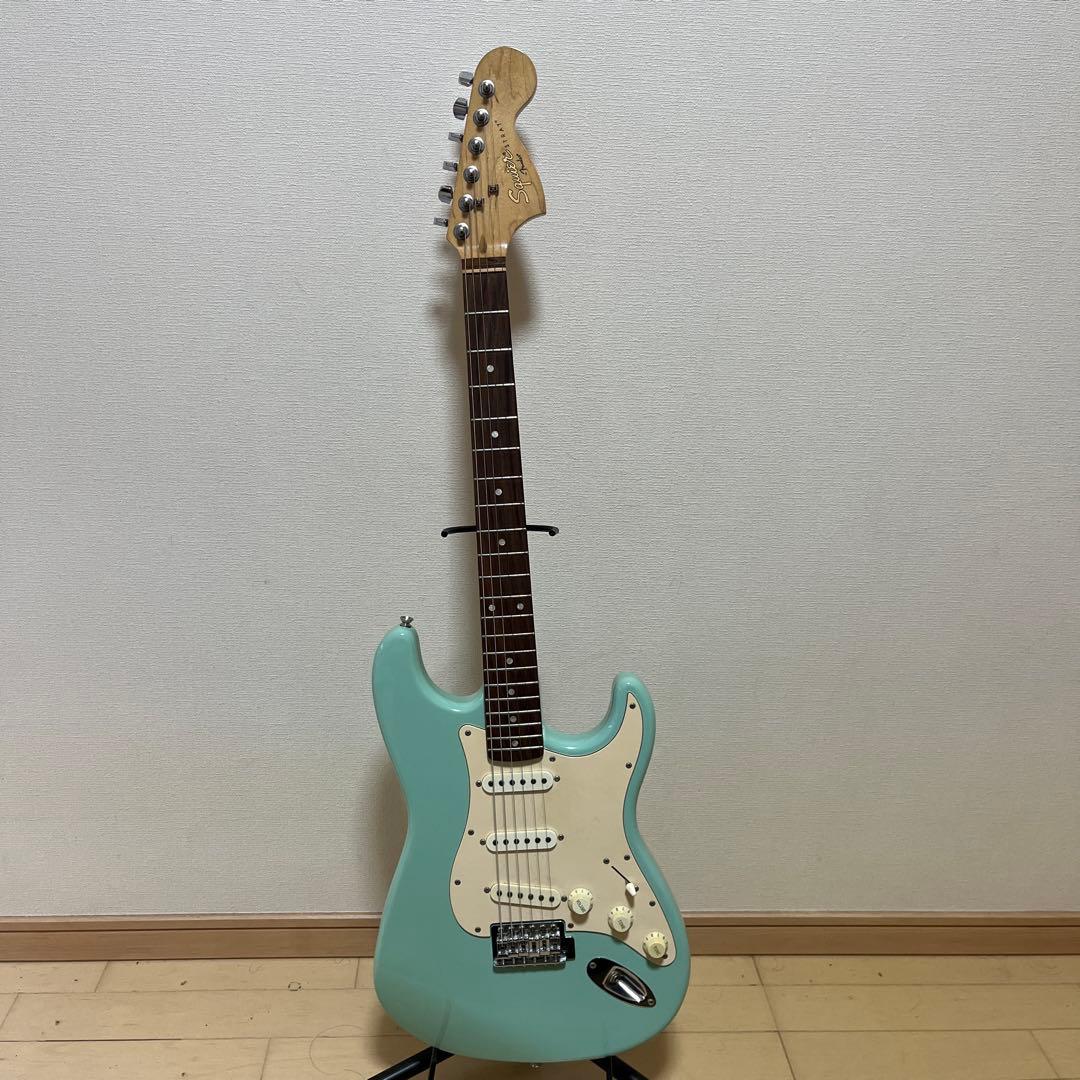Squier by Fender ストラト　サーフグリーン　レアカラー