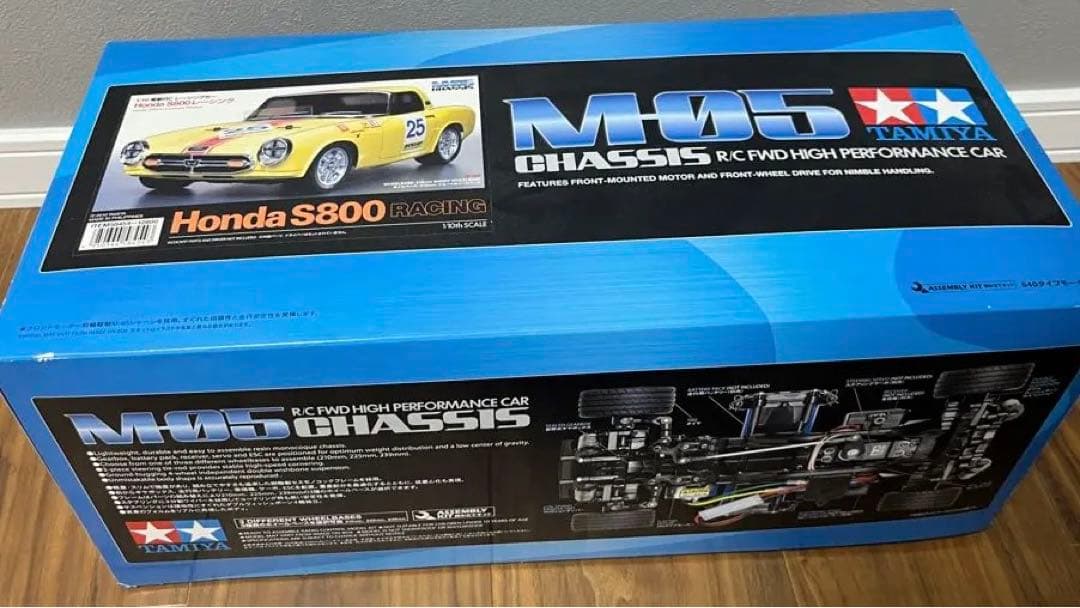 タミヤ 1/10 RC ホンダ S800 レーシング (M-05 シャーシ)