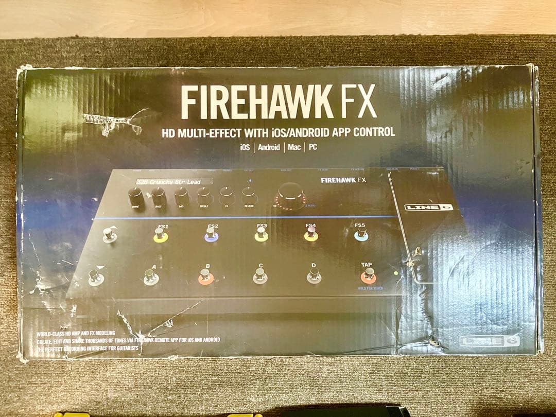 FIREHAWK FX LINE6 マルチエフェクター ラインシックス