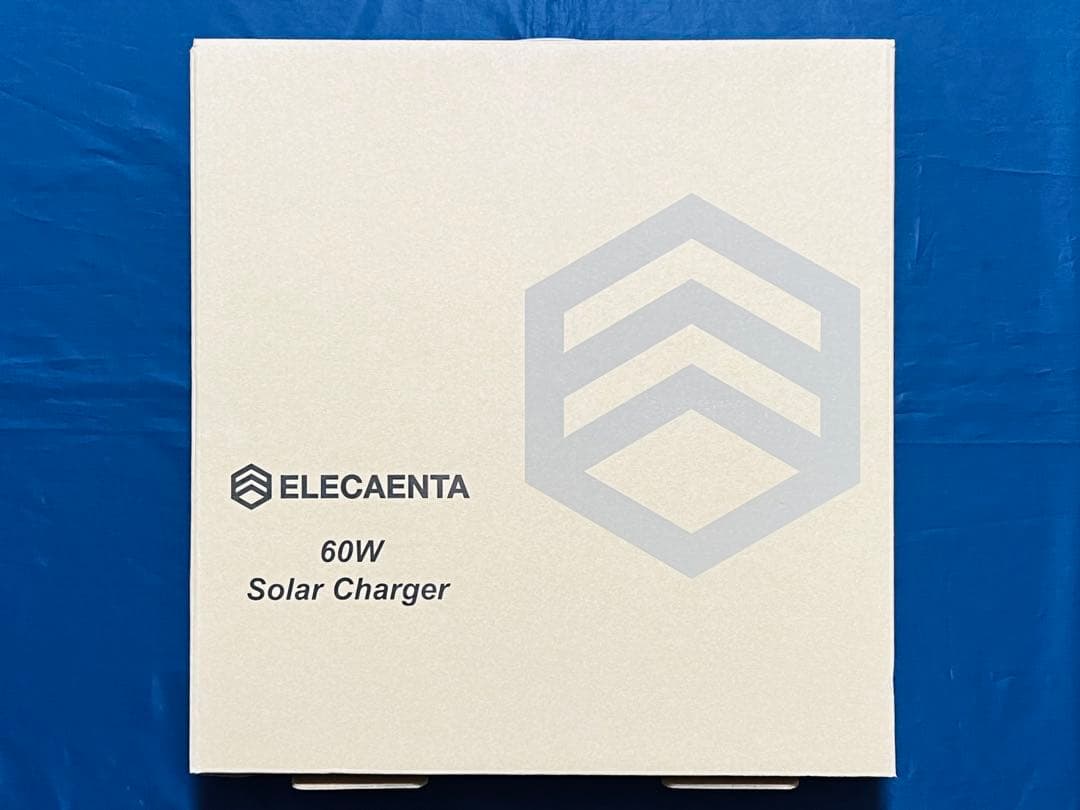 【4,980円引き‼︎】 ELECAENTA 60Ｗ ソーラーパネル 折りたたみ式