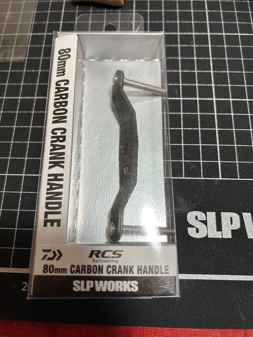 リール SLP WORKS 80mm CARBON CRANK HANDLE