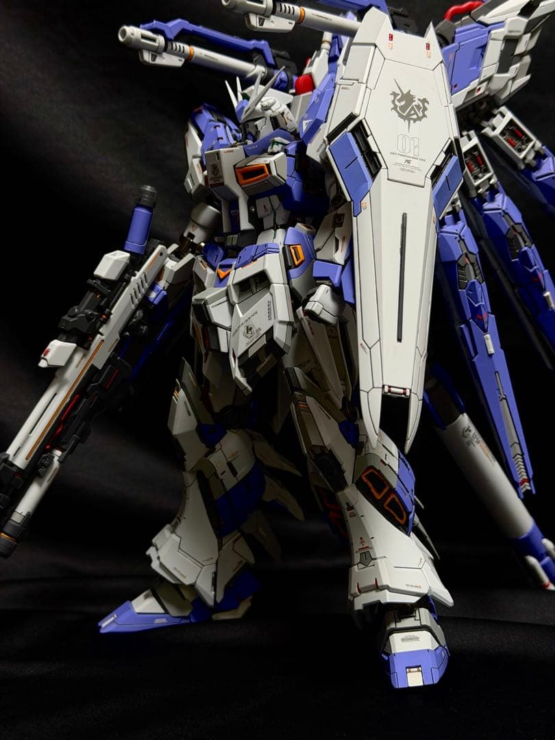 1/100 rx93v2 ハイニューガンダム 改修 塗装済完成品 ガンプラ完成品