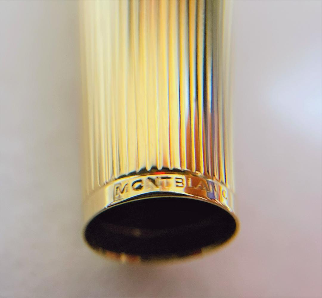 【未使用】1970年代 モンブラン montblanc 124 金張りキャップ