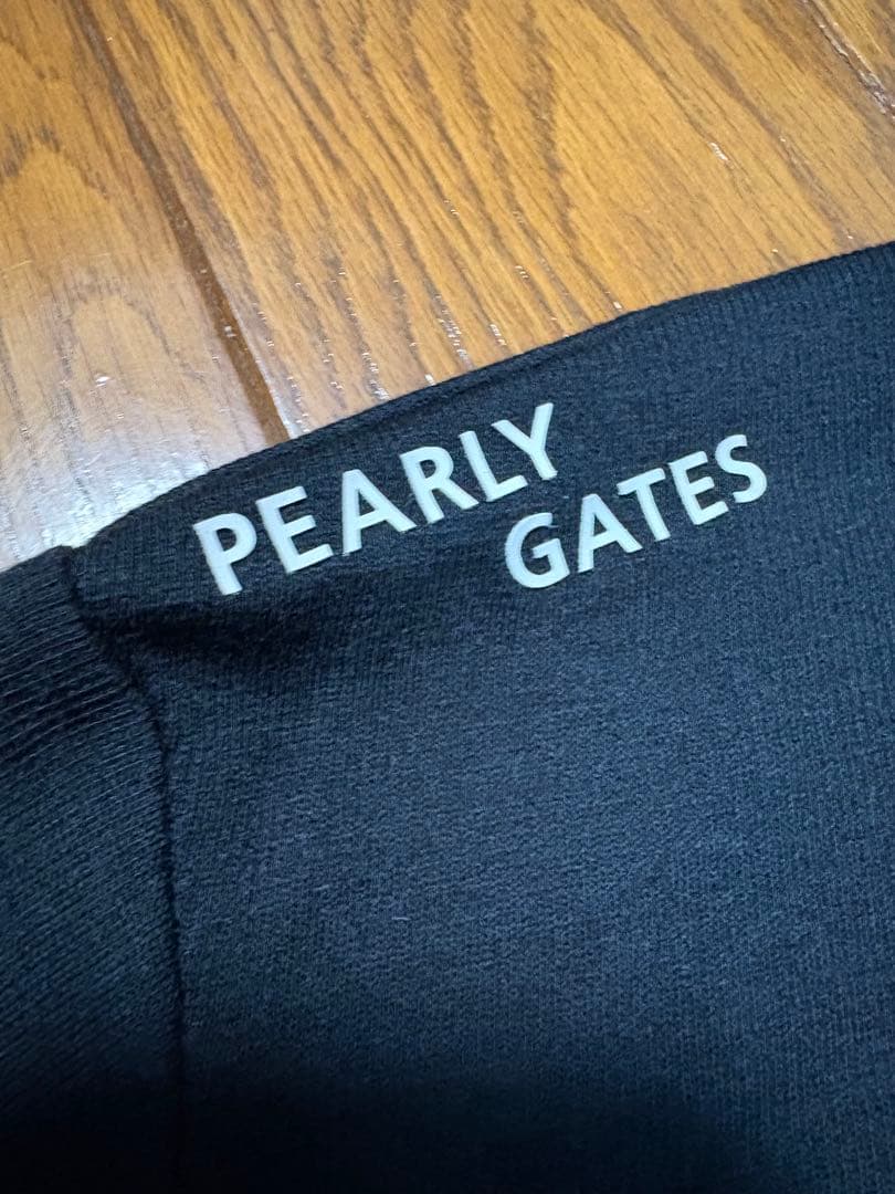 上質！パーリーゲイツPEARLYGATESゴルフシャツニット　サイズ5 ウール混
