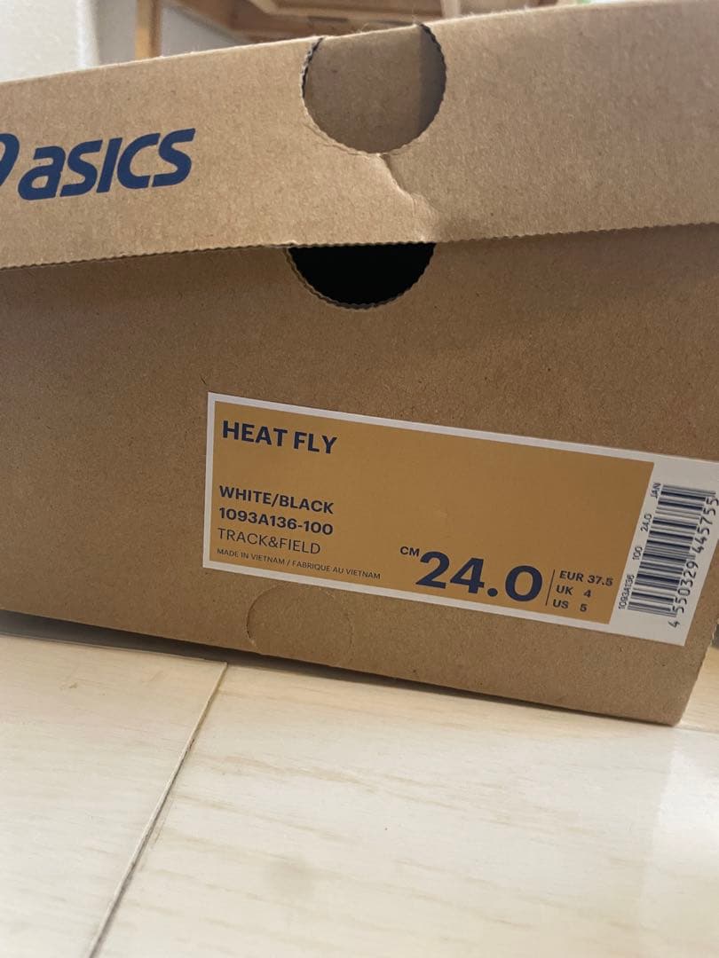 スパイク・シューズ asics HEAT FLY 24cm