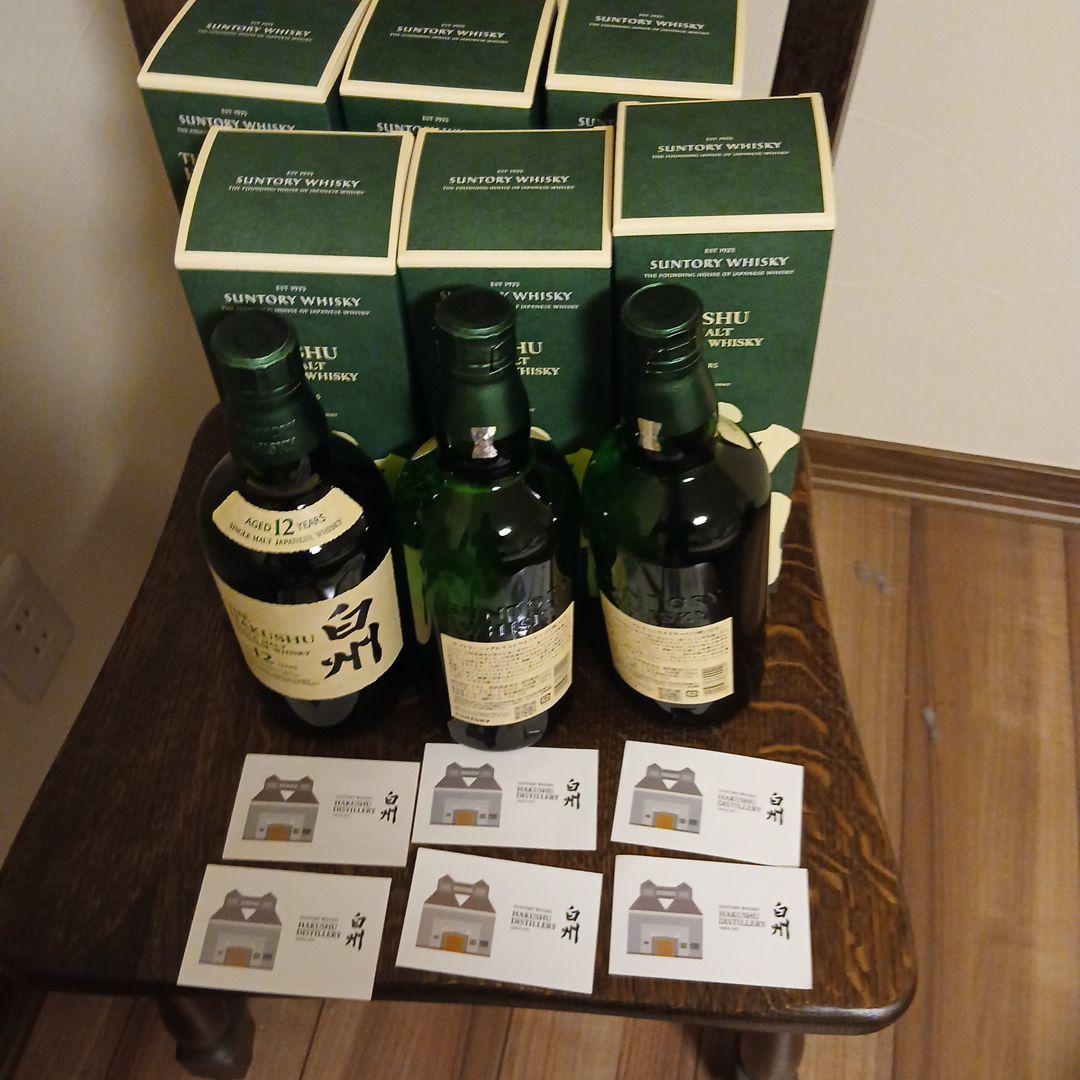 Suntory Hakushu 12年ウイスキー 6本セット