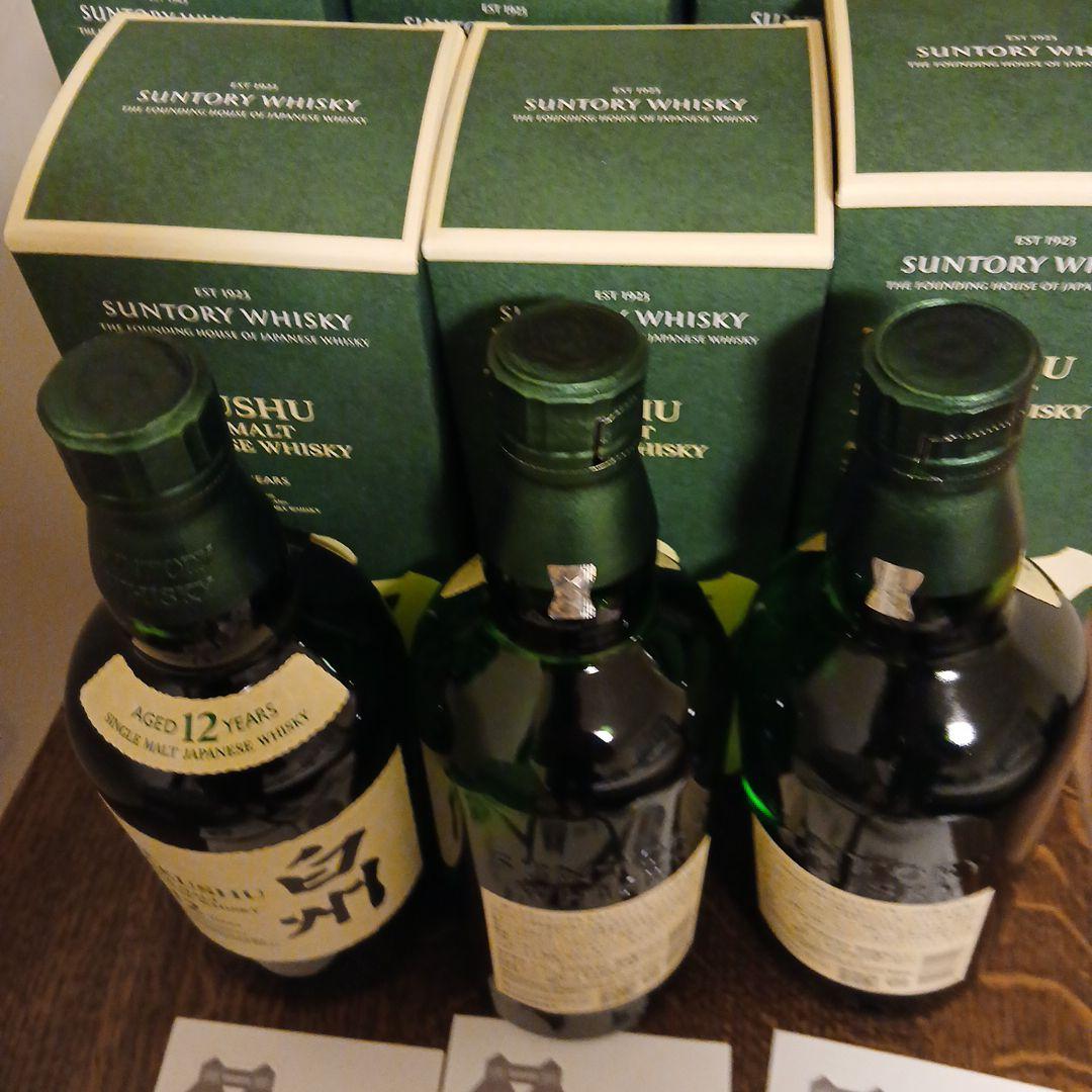 Suntory Hakushu 12年ウイスキー 6本セット