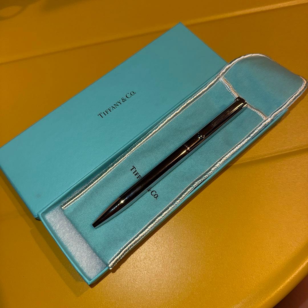 Tiffany & Co. シルバーボールペン 専用ケース付き