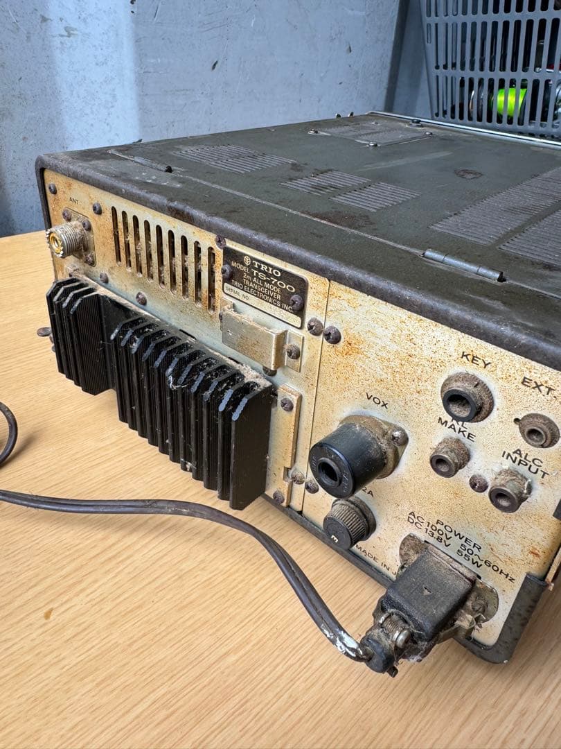 TRIOトリオTRANSCEIVER ALL MODEオールモード TS-700