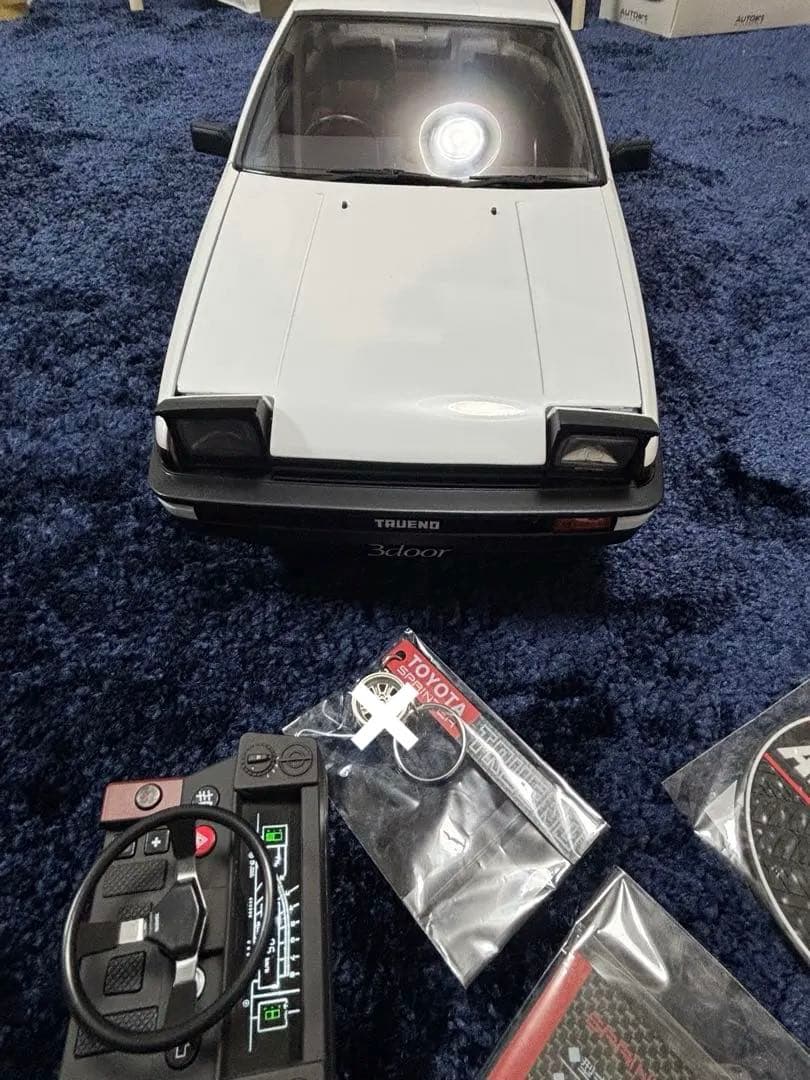 ディアゴスティーニ1/8 頭文字DのAE86ハチロク　完成品