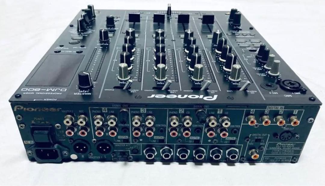 PIONEER DJM-800 フルメンテナンス済み　パネル&ノブ交換済み