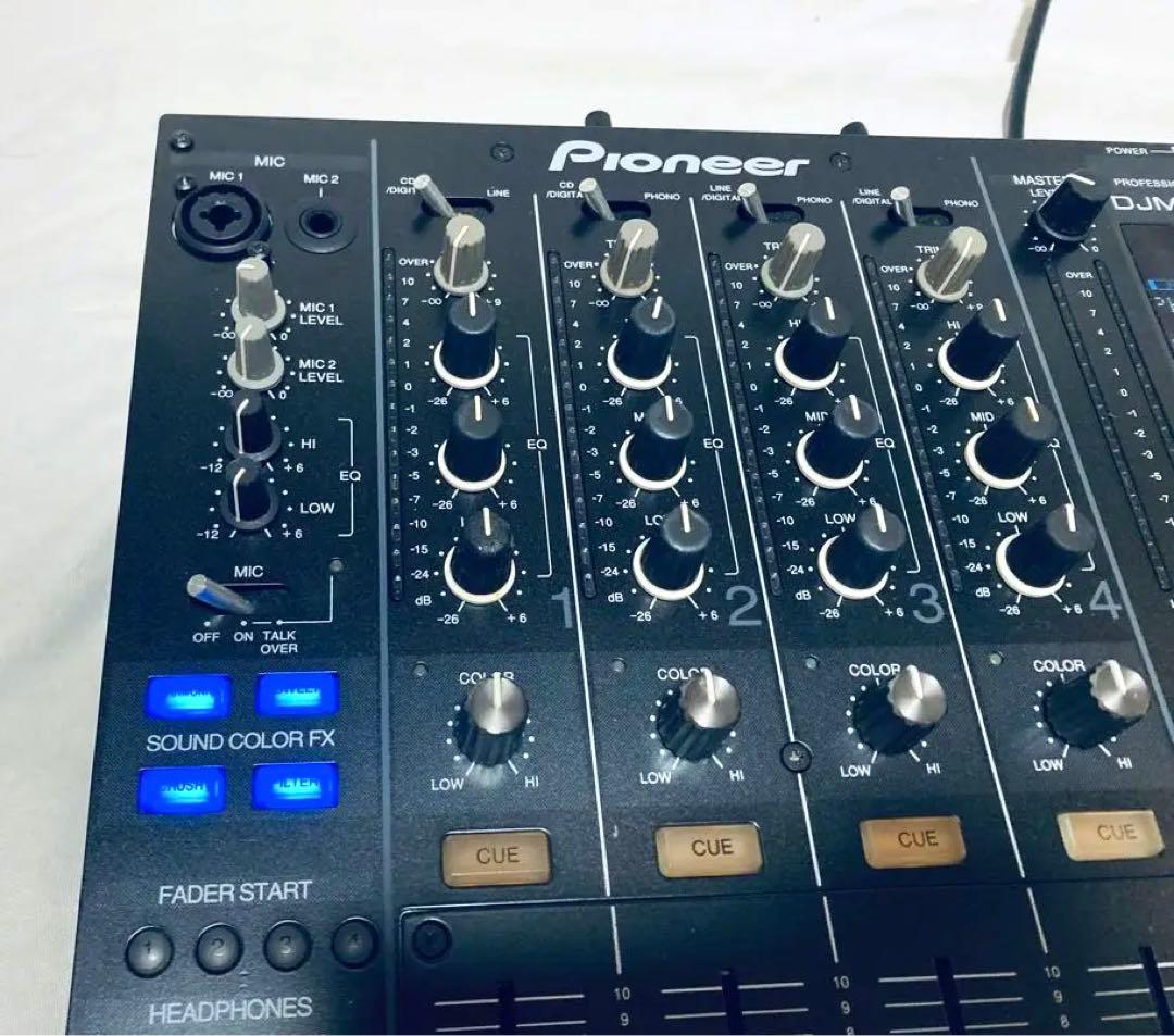 PIONEER DJM-800 フルメンテナンス済み　パネル&ノブ交換済み