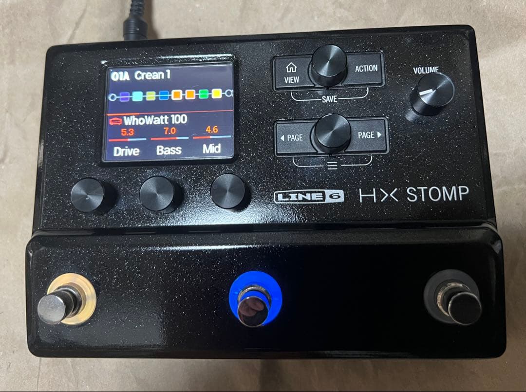 ギター LINE6 HXStomp