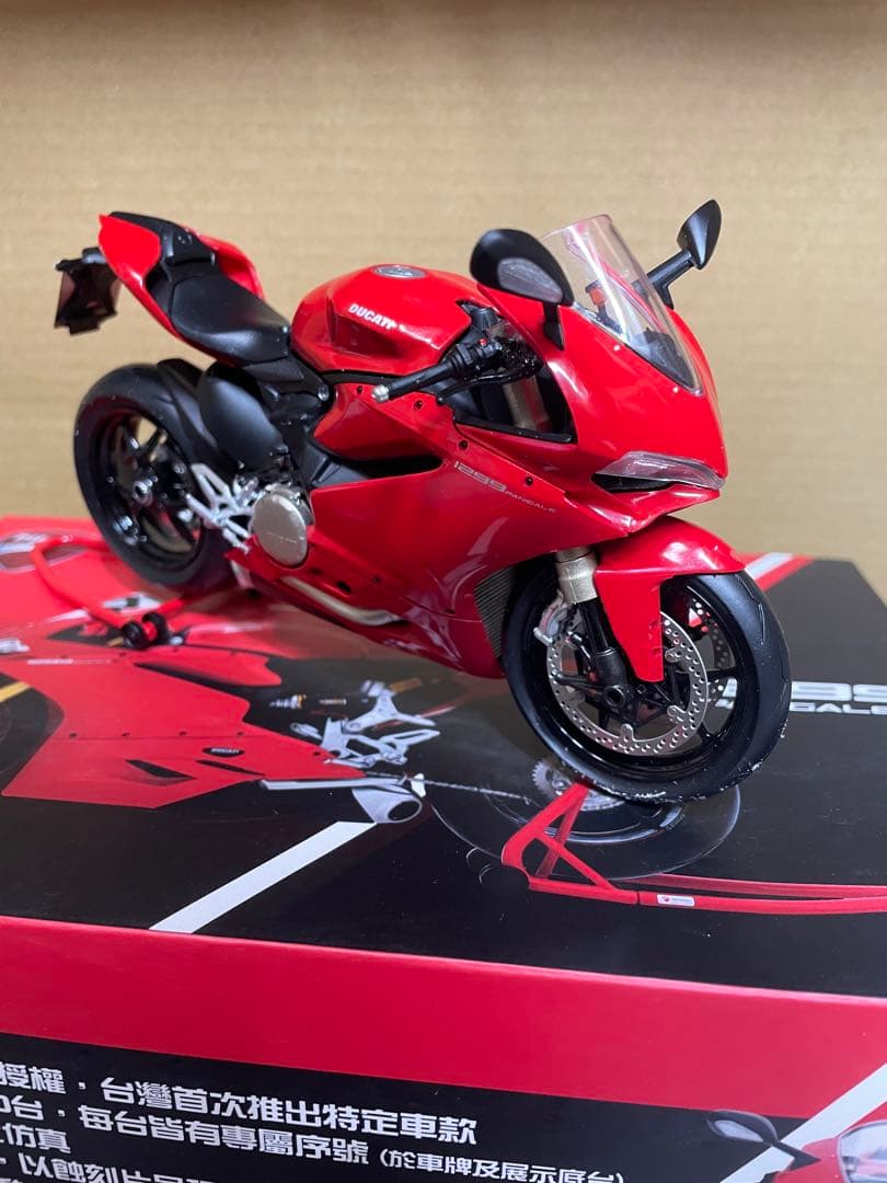 TSMモデル1/12DUCATI 1299パレガーニS ダイキャスト　ジャンク品