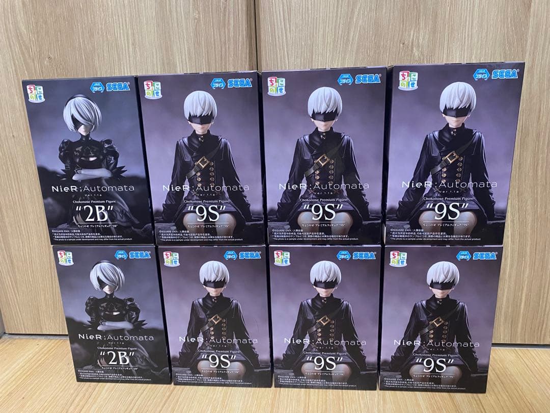 ‪‪NieR:Automata ‪‪2B＆9S ちょこのせプレミア厶フィギュア